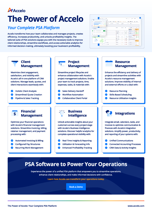 Accelo Customer Reviews 2025 | Professional Services Automation